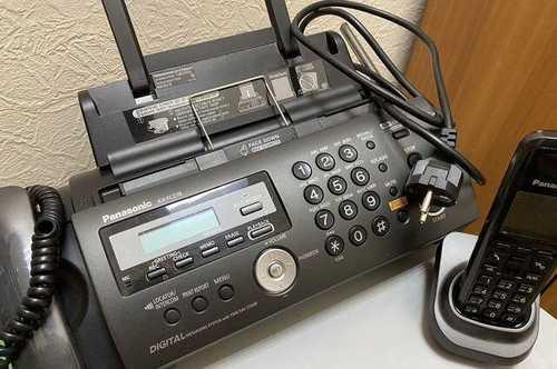 Факс Panasonic KX-FC278 с телефонной трубкой