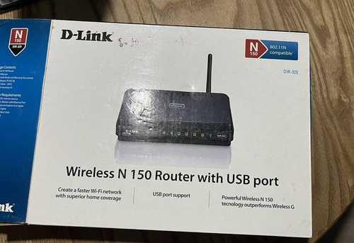 Роутер D-Link Wireless N 150 Home Router