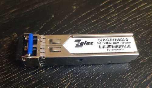 Модуль SFP Zelax SFP-G-S1310:1550/20-D