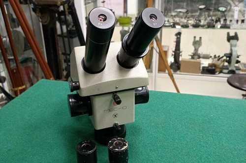 Микроскоп мбс-10 90мм+6х+8х