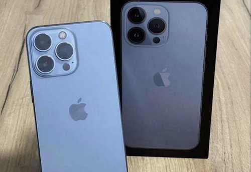 iPhone 13 Pro внутри XR синий