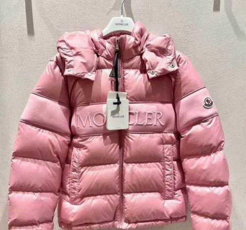 Пуховик Moncler женский с QR и NFC (Арт.94410)