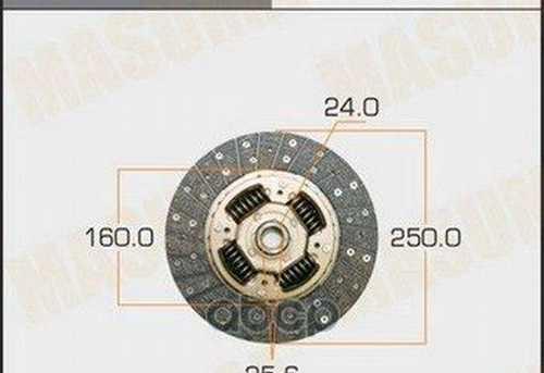 Диск сцепления 250*160*24*25.6 (1/5) ISD141U Ma