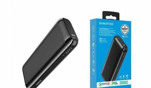 Power Bank Borofone BJ1A 20000mA, 18W, Черный