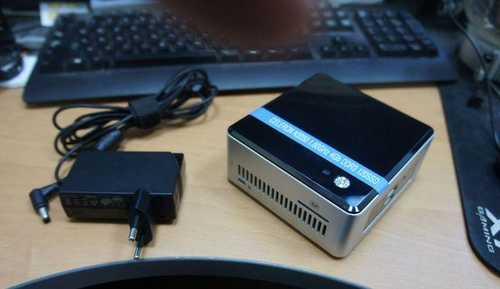 Мини пк Intel NUC5cpyh 4Гб 120SSD WiFi USB 3.0