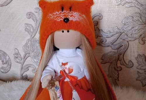 Текстильная кукла Алиса, игровая, для интерьера