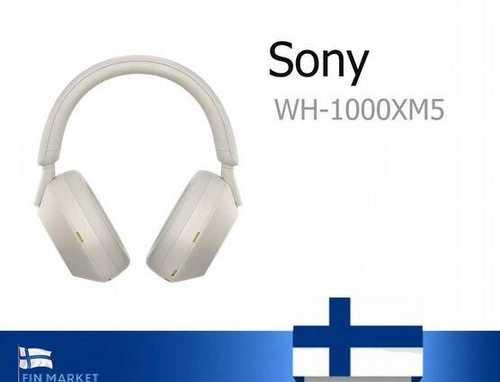 Наушники противошумные Sony WH-1000XM5, серебро
