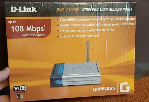 Беспроводная точка доступа D-link DWL-2100AP