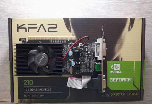 Видеокарта Nvidia geforce 210 kfa2 1gb