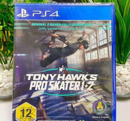 Tony Hawks pro Skater 1+2 ps4 Новый