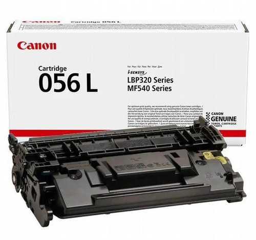 Картридж canon 056L BK (3006C002) черный