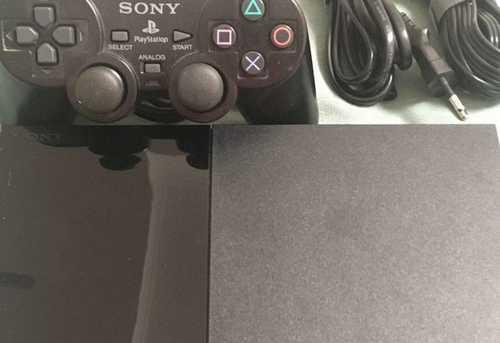 Sony playstation 2 прошитая + игры
