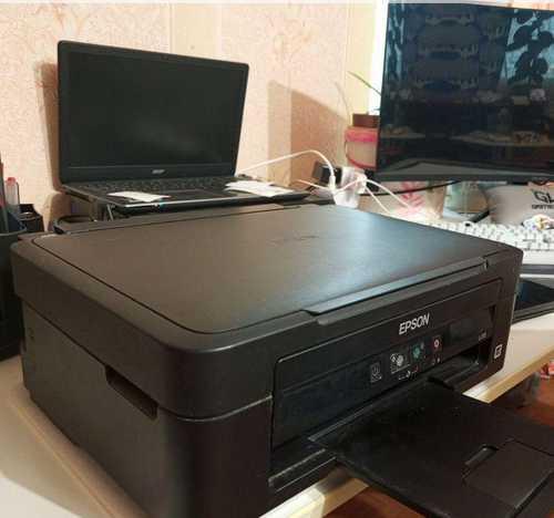 Мфу струйный принтер, сканер Epson L210