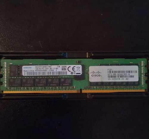 Samsung DDR 4 ECC REG, 16 Гб, 2666 мгц