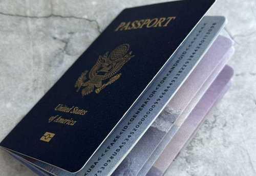 Сувенирный паспорт США, блокнот