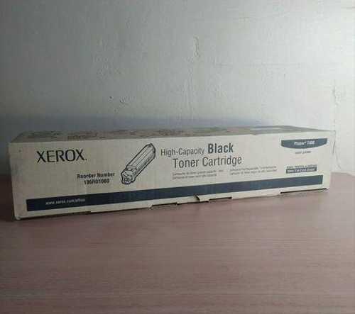 Тонер-картридж xerox Phaser 7400 черный 106R01080