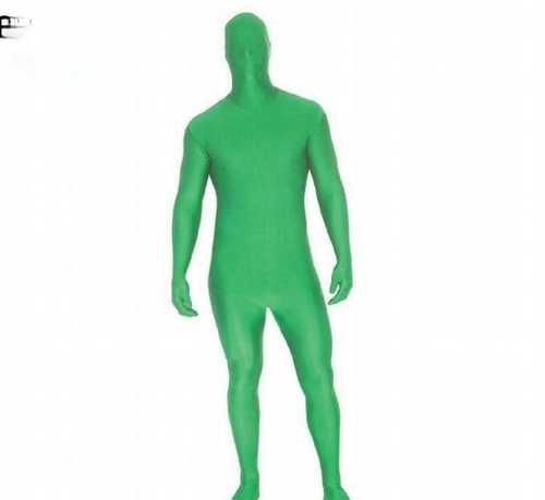 Новый костюм хромакей, зелёный 170-180см