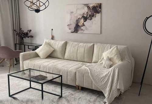 Прямой диван-кровать раскладной "Августин" Korvon