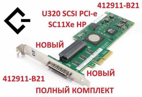 Контроллер scsi HP SC11Xe 412911-B21 LSI20320IE