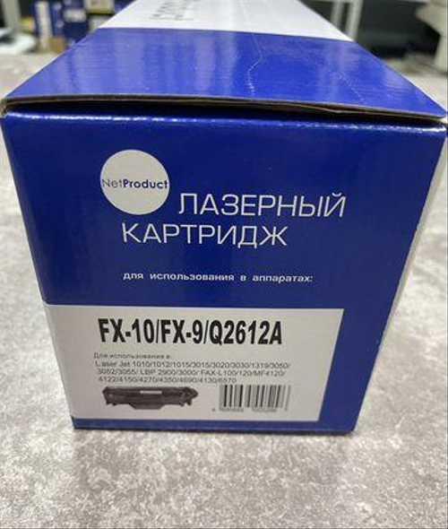 Картридж Q2612A/ FX-10 Net Product новый