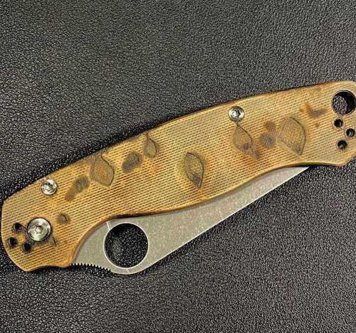 Нож складной Spyderco Paramilitary 2 apocalyptic