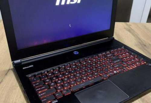 Игровой ноутбук MSI i7/GTX970m/256gb/16gb