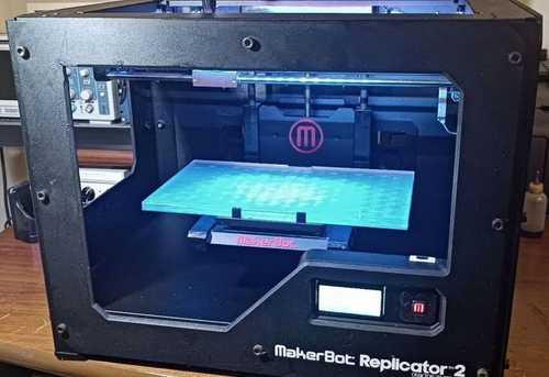 3D принтер настольный MakerBot Replicator 2