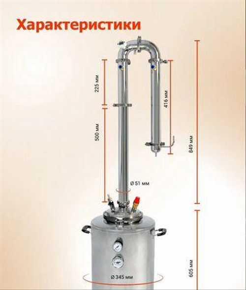 Самогонный аппарат (дистиллятор) и автоклав 2 в 1