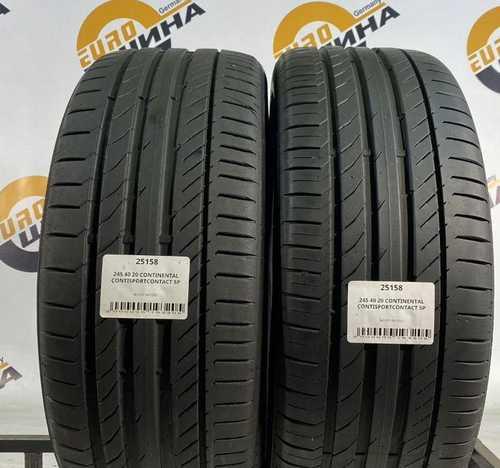 Continental ContiSportContact 5P 245/40 R20 102Y