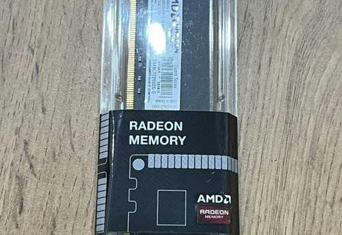 Оперативная память ddr4 8gb AMD 3200MHz