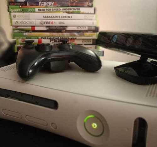 Xbox 360+kinect+ игры