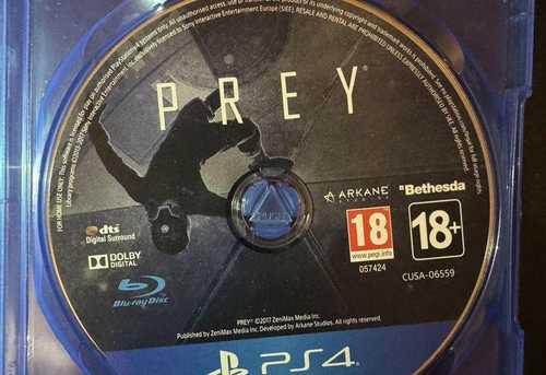 Диск Prey Ps4 и Ps5