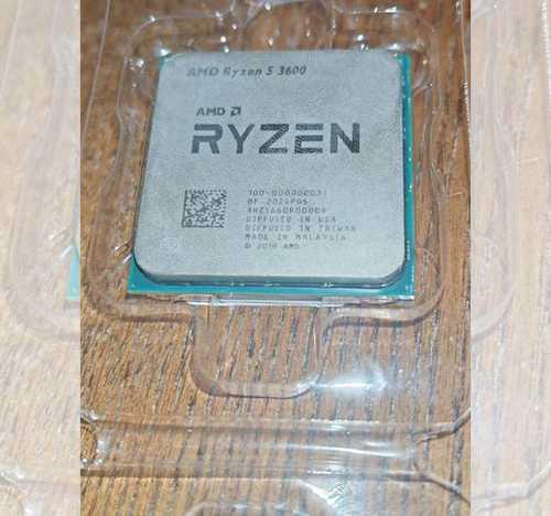 Процессор AMD Ryzen 5 3600 oem