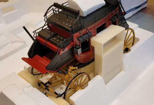 Wells Fargo Stagecoach Дилижанс 1:16 Franklin Mint