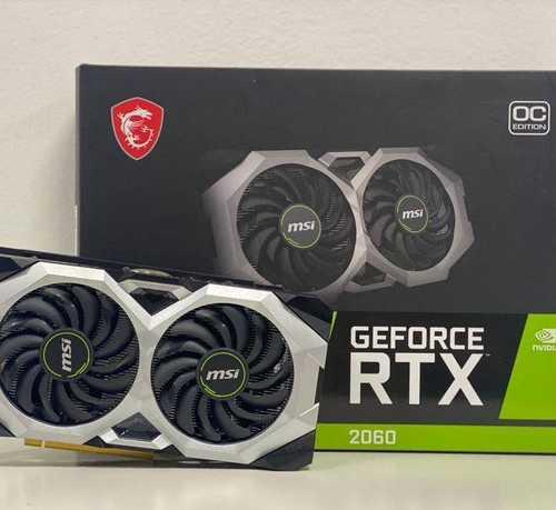 GeForce RTX2060 MSI Ventus GP OC 6gb