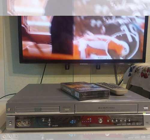 LG DVD+VHS видеодвойка DC-600W