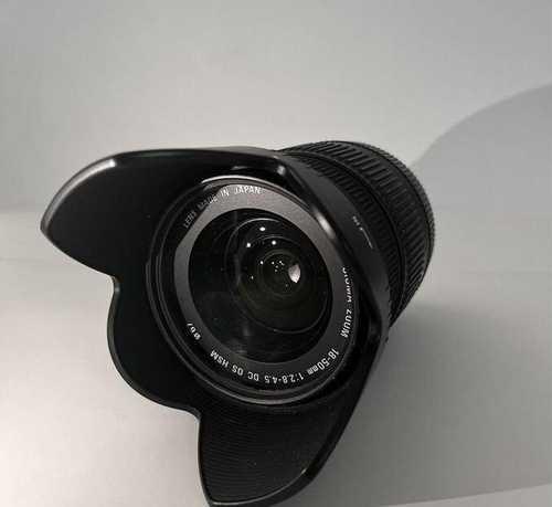 Sigma AF 18-50 mm 2.8-4.5 DC OS HSM Nikon