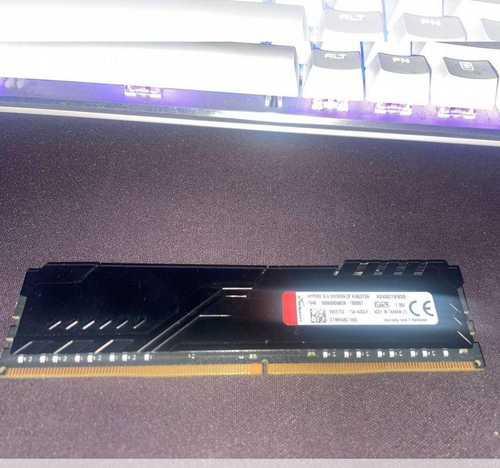 Оперативная память HyperX Fury 8 GB DDR4