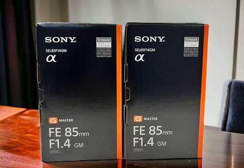 Sony FE 85mm F1.4 GM новый