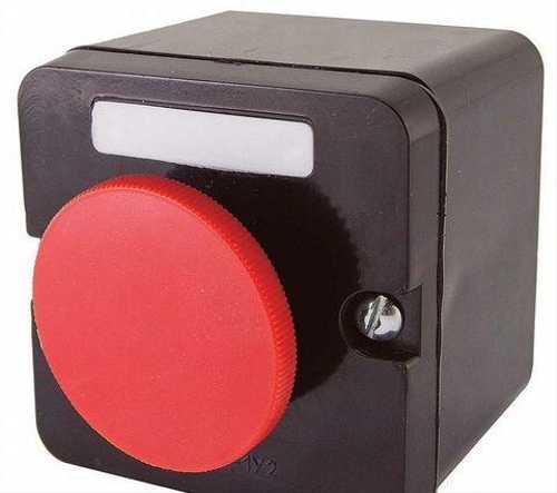 Пост кнопочный пке 212-1 красный гриб IP40