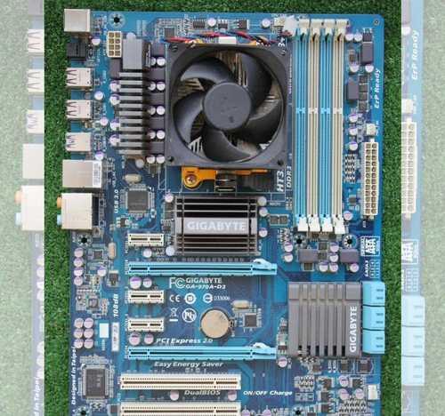 Материнская плата gigabyte GA-970A-D3