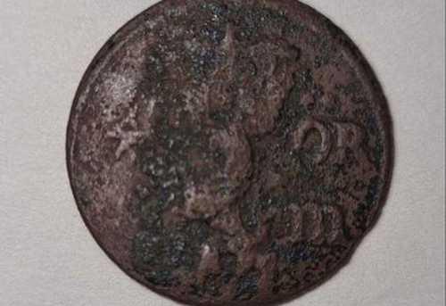 Монета Швеция 17 век