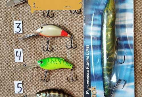 Воблеры salmo, rapala, strike pro, kosadaka