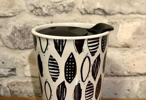 Термо стакан с крышкой для чая и кофе IKEA