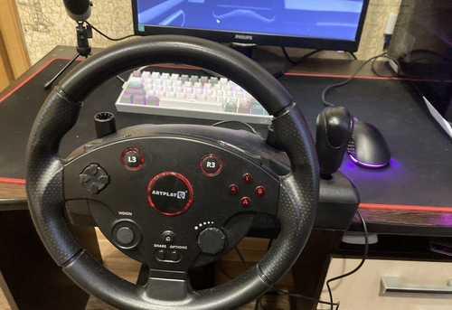 Игровой руль Artplays Street Racing Wheel C900