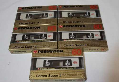 Permaton Chrom Super II 60 Аудиокассеты