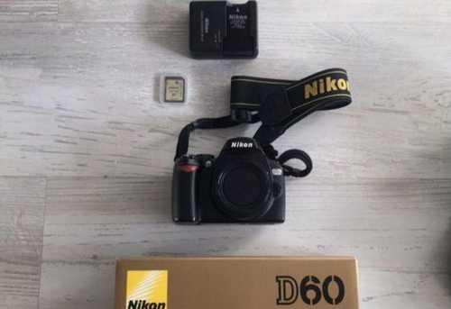Фотоаппарат nikon D60