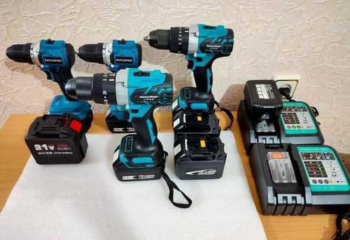 Аккумуляторная дрель шуруповерт makita 18v