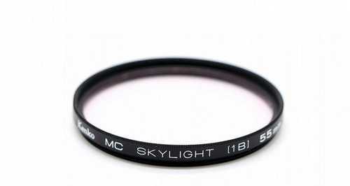 Светофильтр Kenko MC Skylight (1B) 55mm Japan