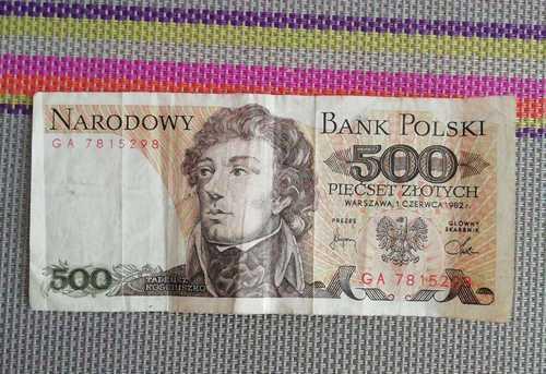 Банкнота Польша